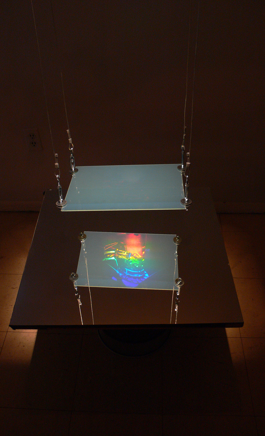 into the holographic landscape – holocenter